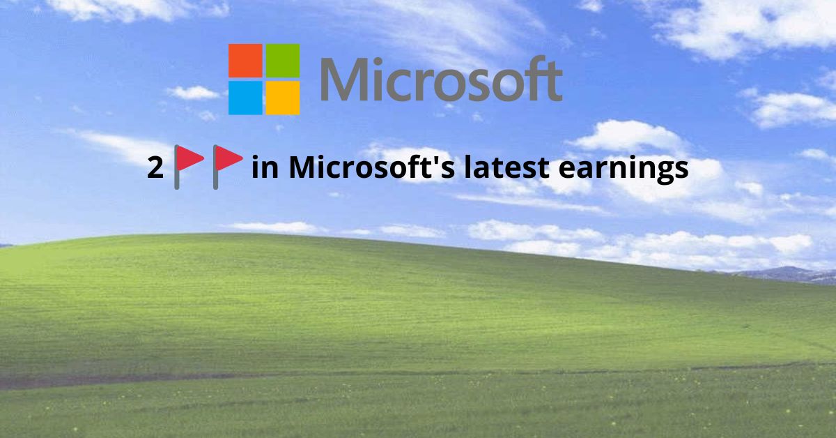 Microsoft Earnings: 2 Red Flags That Led to a Sell-off | Dr Wealth